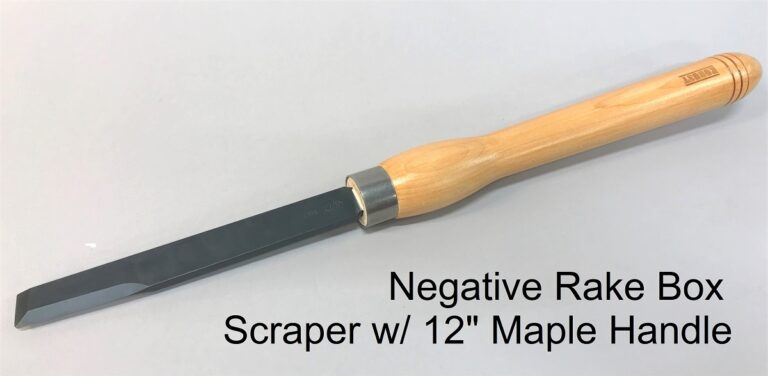 Negative Rake Box Scraper (3/4″) – Handled – Robust Tools