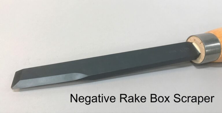 Negative Rake Box Scraper (3/4″) – Unhandled – Robust Tools